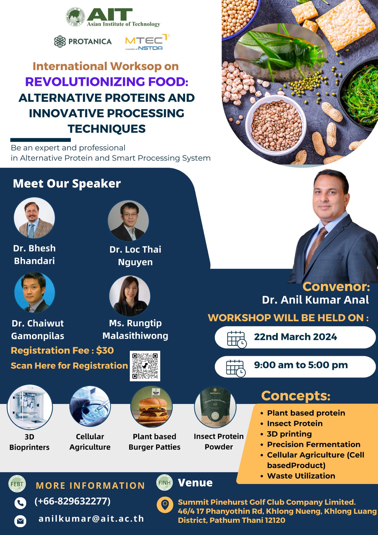 International Workshop on the topic “Revolutionizing Food: Alternative Proteins and Innovative ...